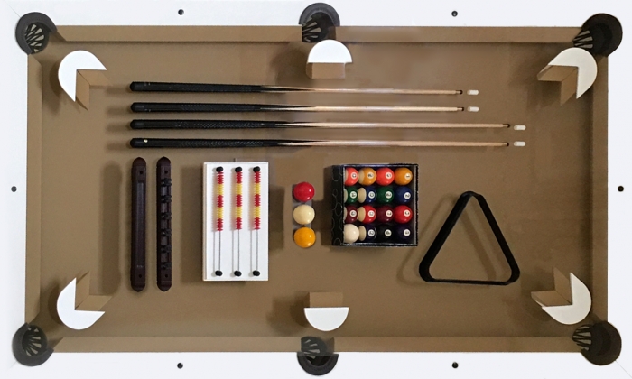 Accesorios de juego incluidos en nuestros billares - ELBILLAR.ES