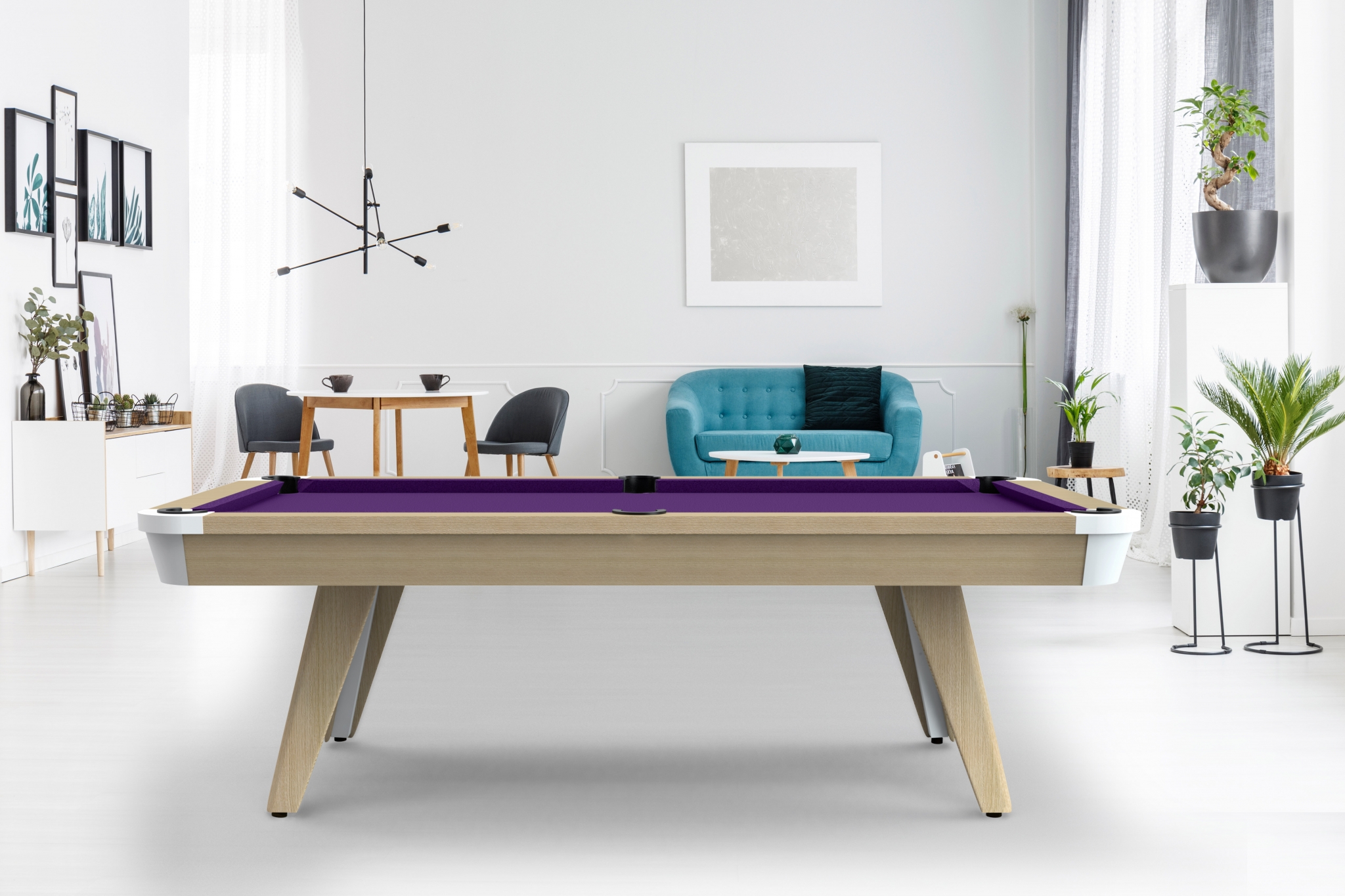 ELBILLAR.ES | Comprar mesa de billar diseño moderno | MODELO SARA HOME